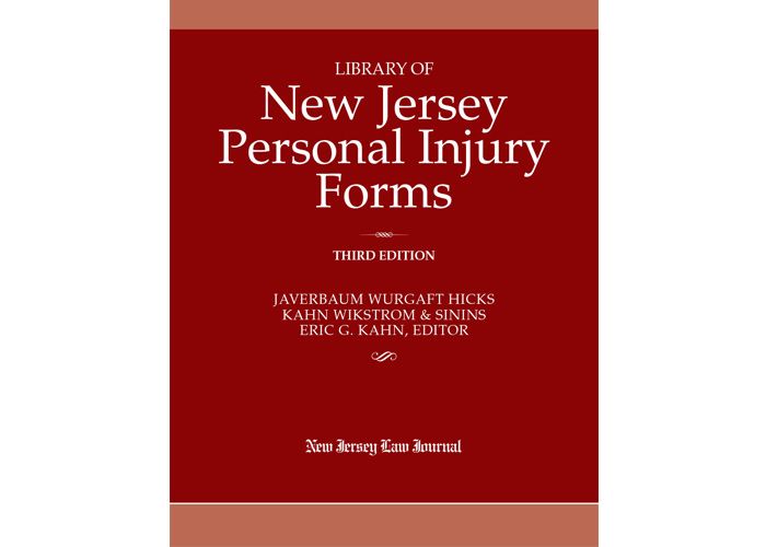 Library Of New Jersey Personal Injury Forms